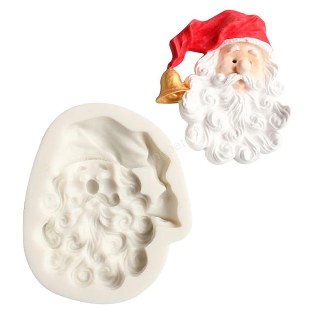 Szilikon fondant és marcipán mintázó-mikulás 7×8,4cm